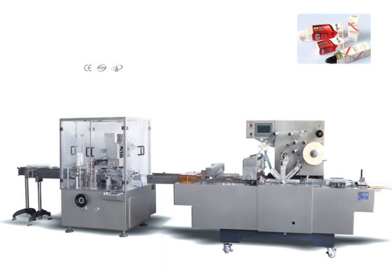 Horizontal Fully Automatic Cartoning Machine For Medicine / Food 15-30 packs/min