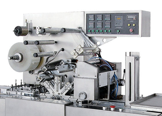 Playing Cards / Cosmetic Box BOPP Film Automatic Shrink Wrapping Machine 0.75W