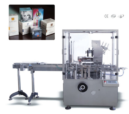 Multifunctional Condom / Medicine / Blister Cartoning Machine With PLC Control