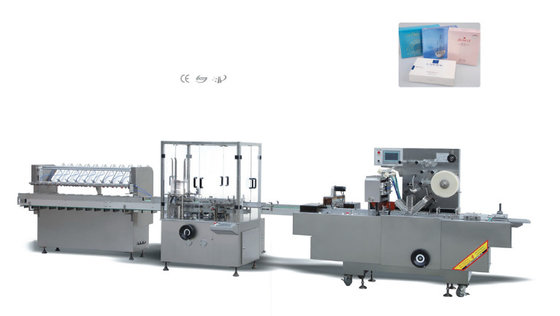 Facial Mask / Bottle Automatic Cartoning Machine 7200*1200*1800mm DZ/BT-80H