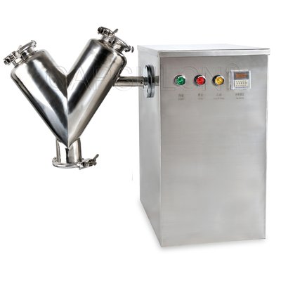 Electrical V Blender Vessel Granule Raw / Dry Powder Mixing Machine / Equipment