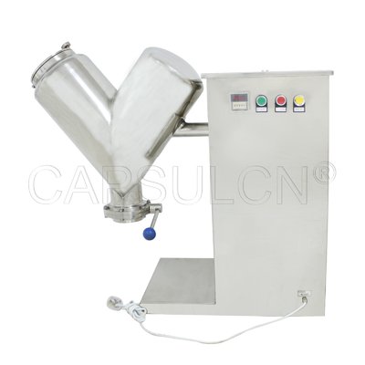 Pharmacy GMP 304 Stainless Steel Chemical Powder Mixer Machine V Shaped Barrel