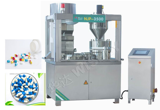NJP-3300 Size 00 Capsule Filling Machine , Tablet / Pellet / Powder Gelatin Capsule Filler