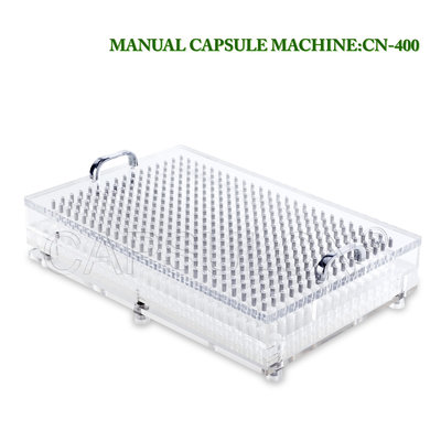 Size 00 1 2 Hand Operated Capsule Filling Machine Manual 400 Pcs/Time