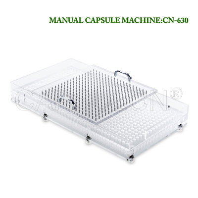 High Capacity Manual Capsule Filling Machine Size 00 Capsule Filler CN-630