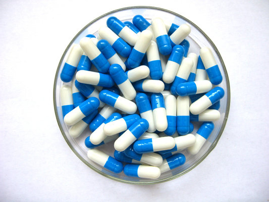 Professional Colorful Empty Medicine Capsules Size 2 Gelatin Capsules