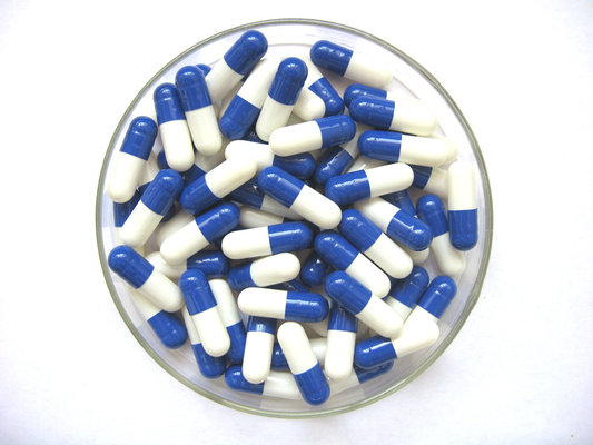 Professional Colorful Empty Medicine Capsules Size 2 Gelatin Capsules