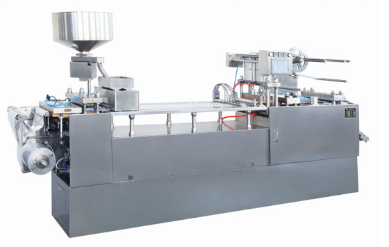 DPB-250B-I Flat Plate Automatic Blister Packing Machine With PLC Human Interface