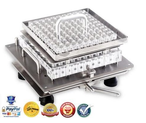 100 holes Semi Auto Capsule Filler Capsule Filling Machine Size 4