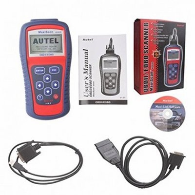 LCD Screen Hitachi Diagnostic Tool , Autel MaxiScan MS409 OBD II / EOBD Scanner
