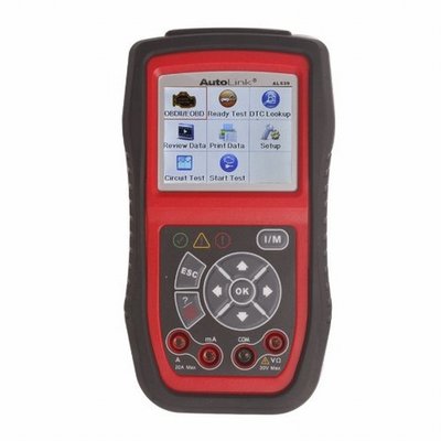 Original Autel AutoLink AL539 OBDII / CAN SCAN TOOL Internet Update Multilingual Menu