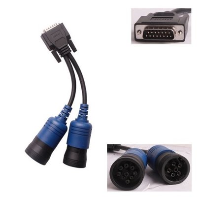 PN 405048 6 / 9 Pin Y Deutsch Adapter for NEXIQ Truck Diagnose Interface