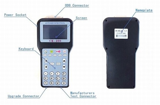 Version V38.03 Car Diagnostic Scanner , CK-200 Key Programmer