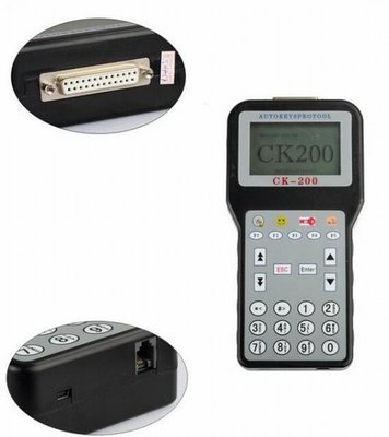Version V38.03 Car Diagnostic Scanner , CK-200 Key Programmer