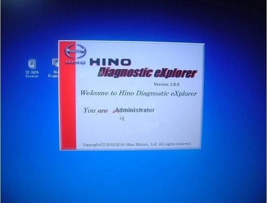 Hino Diagnostic Software Explorer / Reprog Manager For  Diagnostic Tools