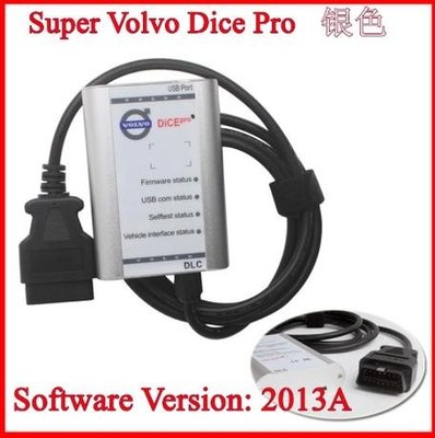 Silver 2013A Volvo Vcads , Super Volvo Dice Pro+ Volvo Testing Equipment