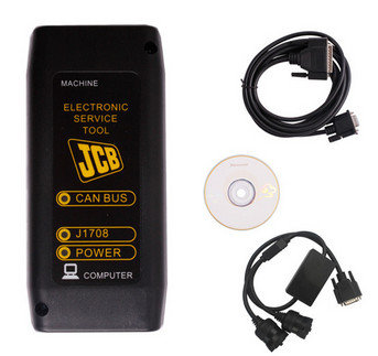 Multilingual Heavy Duty Truck Diagnostic Scanner , JCB Electronic Service Tool Diagnostic Interface
