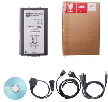USB Port Heavy Duty Truck Diagnostic Scanner , Dearborn Python Nissan Diesel Diagnostic Instrument