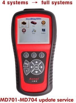 Intelligent Heavy Duty Truck Diagnostic Scanner MD701 / MD702 / MD703 / MD704 for 4 Systems to Full Systems