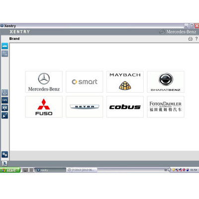 C3 / C4 Software Mercedes Star Diagnostic Tool V2013.7 Das T30 HDD