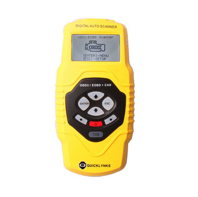 OBDII Vehicle Diagnostic Scanner T69 With Multilingual Updatable