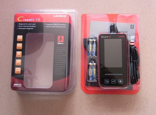 3.0" TFT LCD Display Launch Creader VII Diagnostic Full System Code