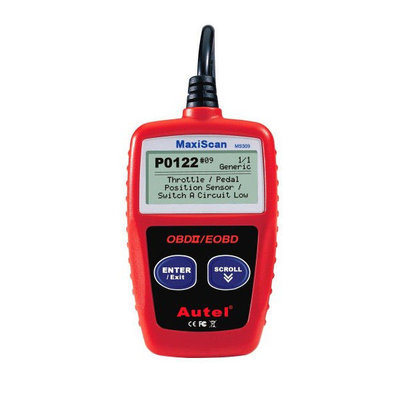 Heary Duty OBDii Diagnostic Scanner Autel MaxiScan MS309 BUS Code Reader