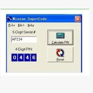 Nissan Truck Diagnostic Software , Unique Nissan Super Code Keygen