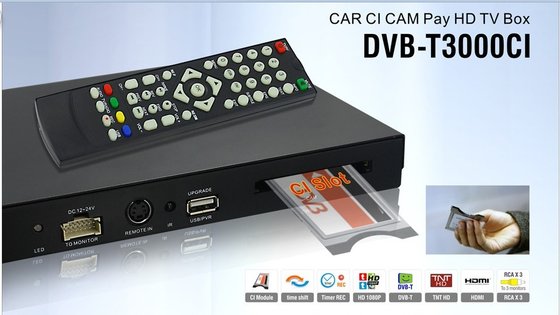 DVB-T3000CI In car MPEG2-MPEG4 CAM CI MODULE DVB-T receiver DTV Europe