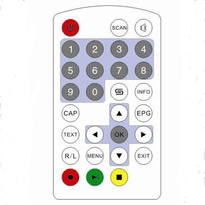 One seg auto mobile tv tuner MPEG car tv receive box ISDB-T5009