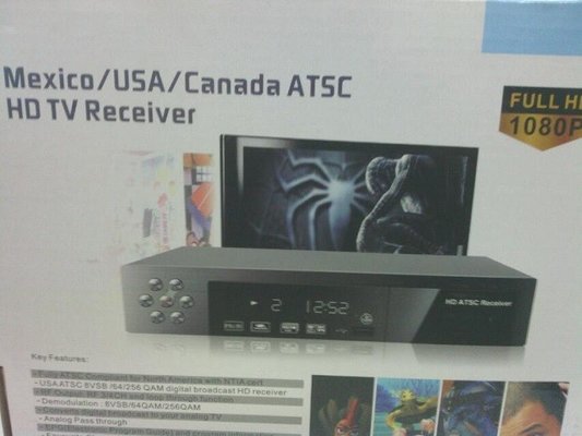 VCAN0880 ATSC TV receiver for home use