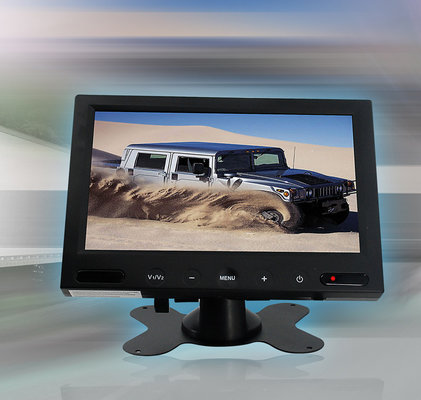 7 inch car LCD monitor with touch button LED backlight 12-24V input TM-7056