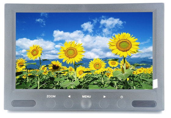 TM-7057 7 inch car Headrest or Stand monitor touch button