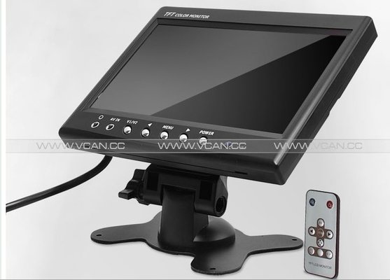 TM-7200 7 inch LCD monitor for headrest or stand alone
