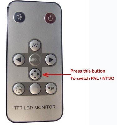 TM-7200 7 inch LCD monitor for headrest or stand alone
