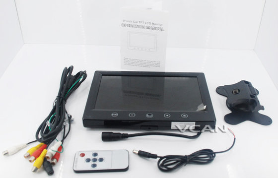 TM-9009 9 inch headrest monitor with touch button and install bracket