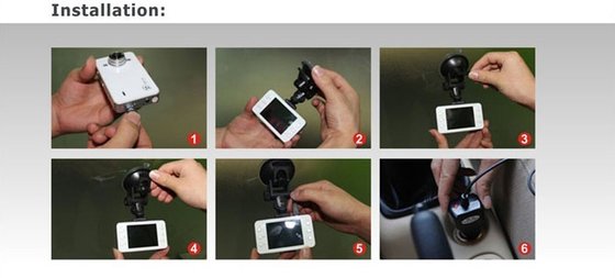 VCAN0833 Full HD 1080P digital car driving camera dash camera with 2.7 inch LCD display