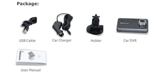 VCAN0833 Full HD 1080P digital car driving camera dash camera with 2.7 inch LCD display