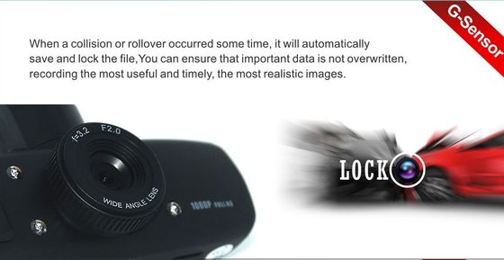 VCAN0798 1.5 inch Full HD 720P Car DVR Dash Camera With G-Sensor