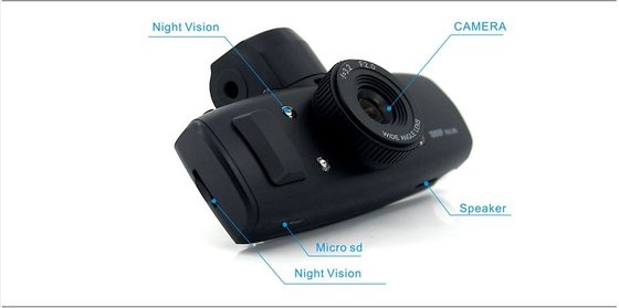 VCAN0798 1.5 inch Full HD 720P Car DVR Dash Camera With G-Sensor