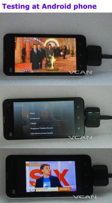 DVB-T2I Android DVB-T2 DVB-T TV receiver for Phone Pad Micro USB TV tuner