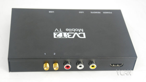 Car DVB-T2 DVB-T USB HDMI HDTV 2 Tuners High Speed