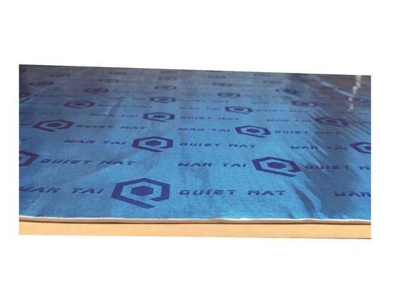 OEM / ODM Service Auto Sound Deadening Foam , No Corrosion And Resist Bending