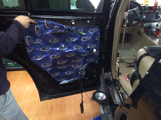 High Temperature Resistance Car Sound Deadening Pads Shockproof  with OEM / ODM Service