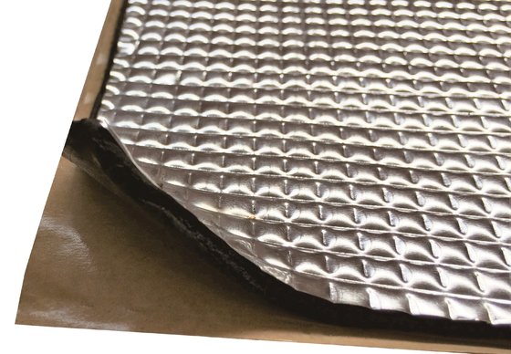 Self Adhesive Butyl Rubber Car Trunk Sound Deadening In Grey / Black / White