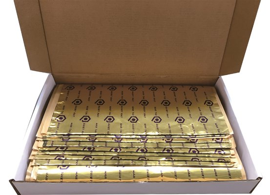 0.1mm Aluminum Foil Peel And Seal Sound Deadener , Sound And Heat Insulation For Cars