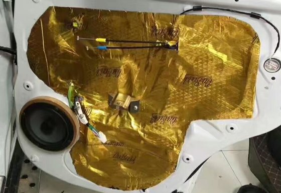 Professional Car Door Sound Deadening Insulation Shockproof , Tear Resistance