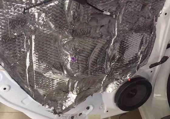 Butyl Heat Sink Hood Sound Deandening Shockproof No Odor Easy Install