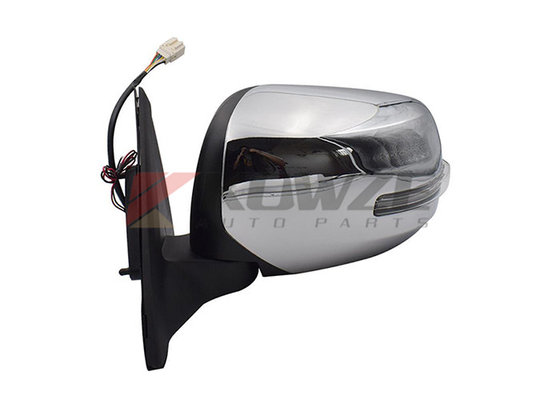 7632A547 Mitsubishi Body Parts Left Door Mirror Assembly L200 KB4T KH4W Chrome 9 Wire