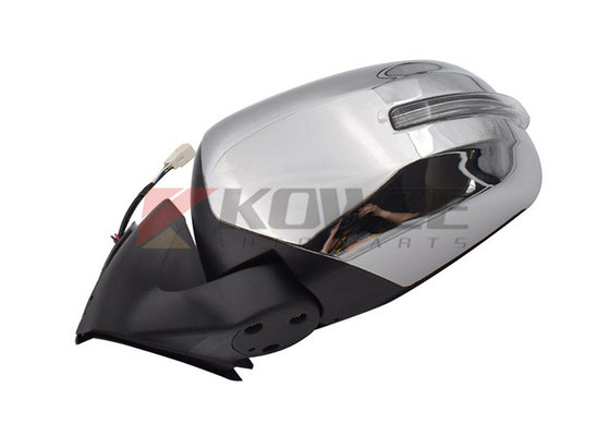 7632A547 Mitsubishi Body Parts Left Door Mirror Assembly L200 KB4T KH4W Chrome 9 Wire